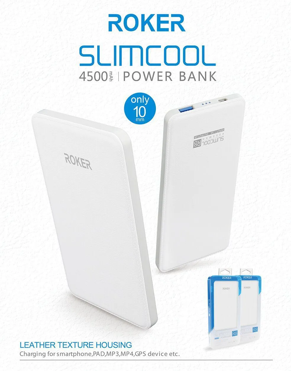 R8 SLIMCOOL | POWERBANK | Roker