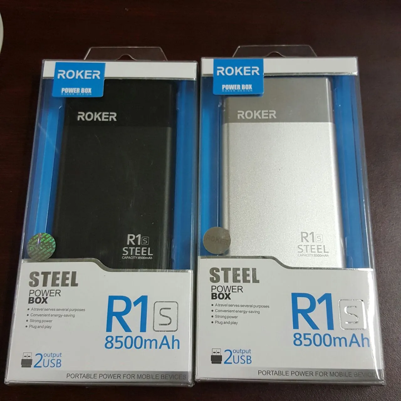 R1S STEEL 8500MAH | POWERBANK | Roker