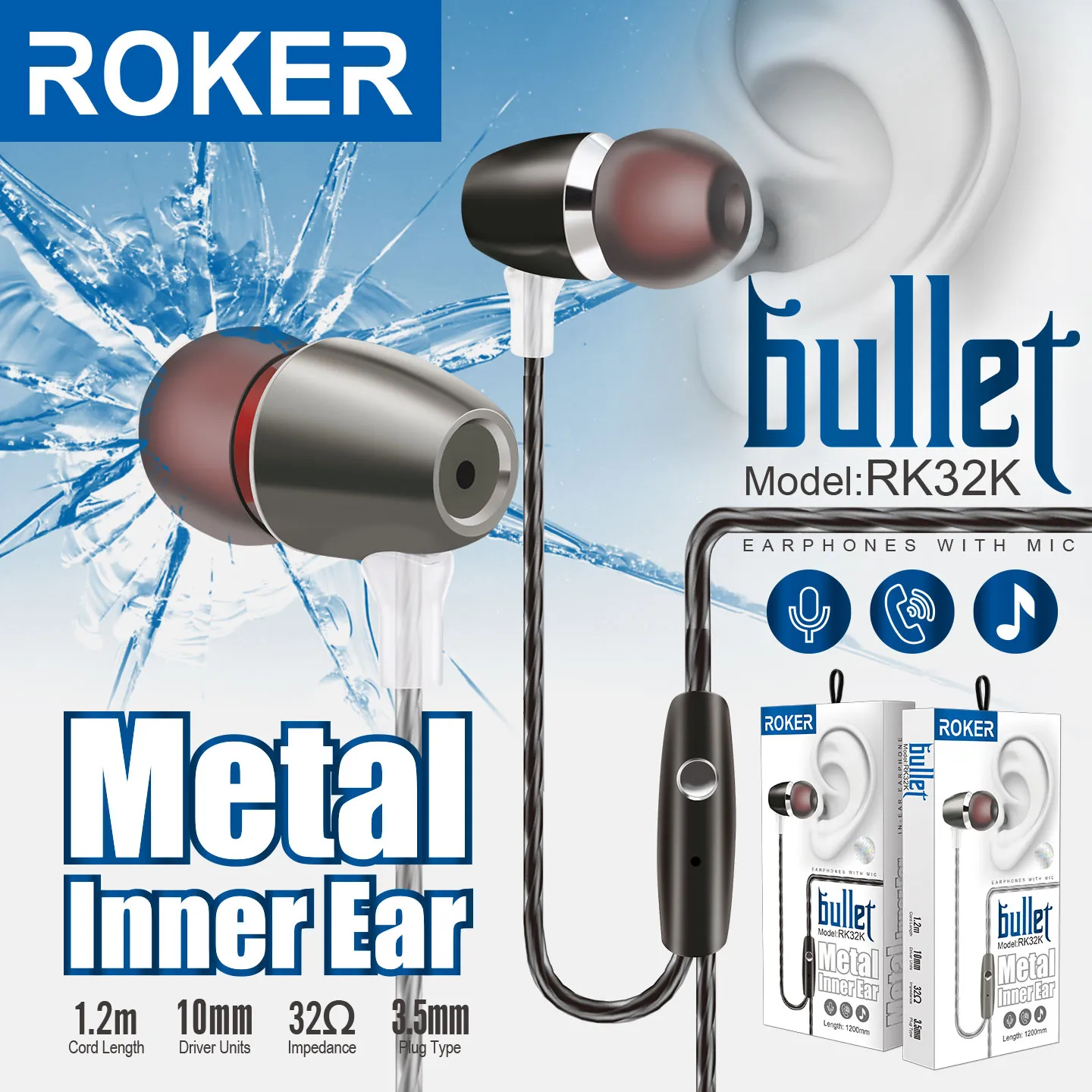 ROKER BULLET | EARPHONE | Roker
