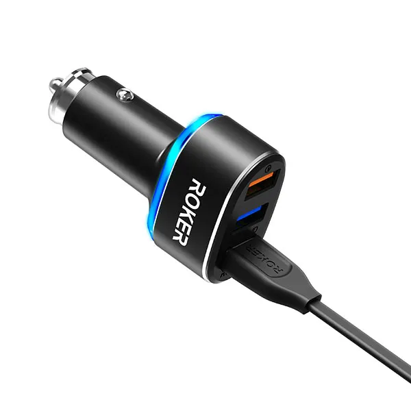 TURBO QC 3.0 | CAR CHARGER | Roker